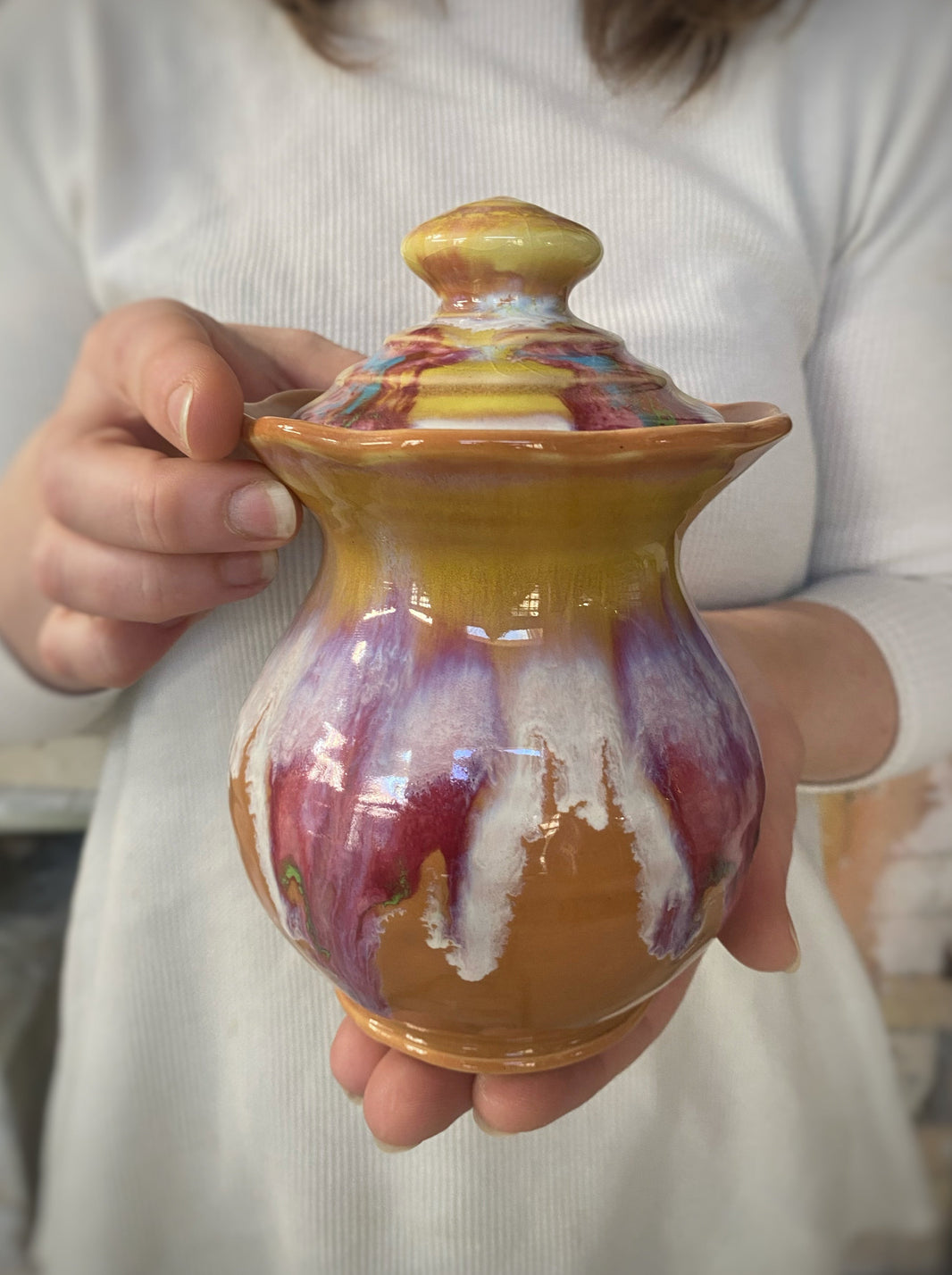 Scalloped Rim Jars – Lasser Ceramics