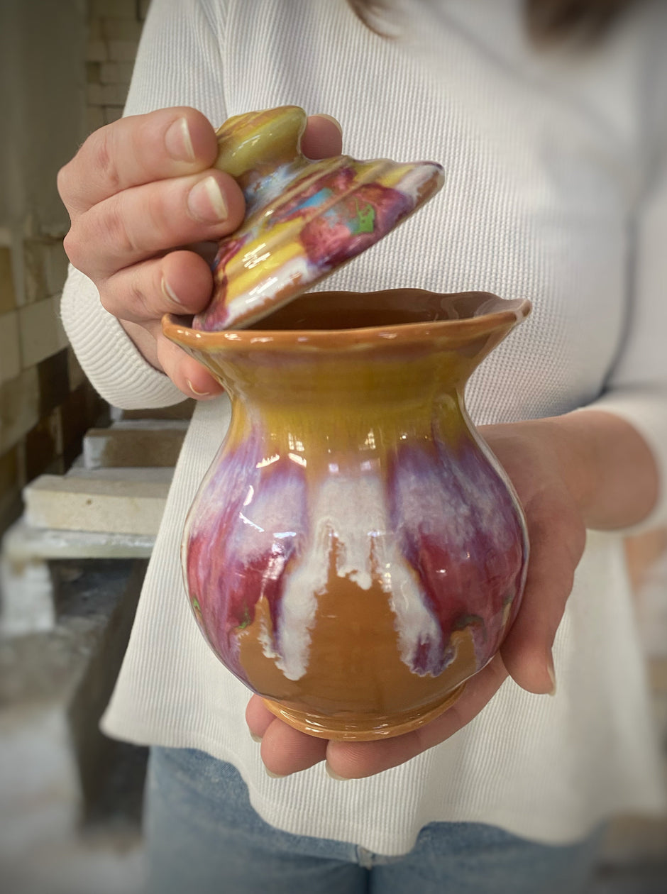 Scalloped Rim Jars – Lasser Ceramics