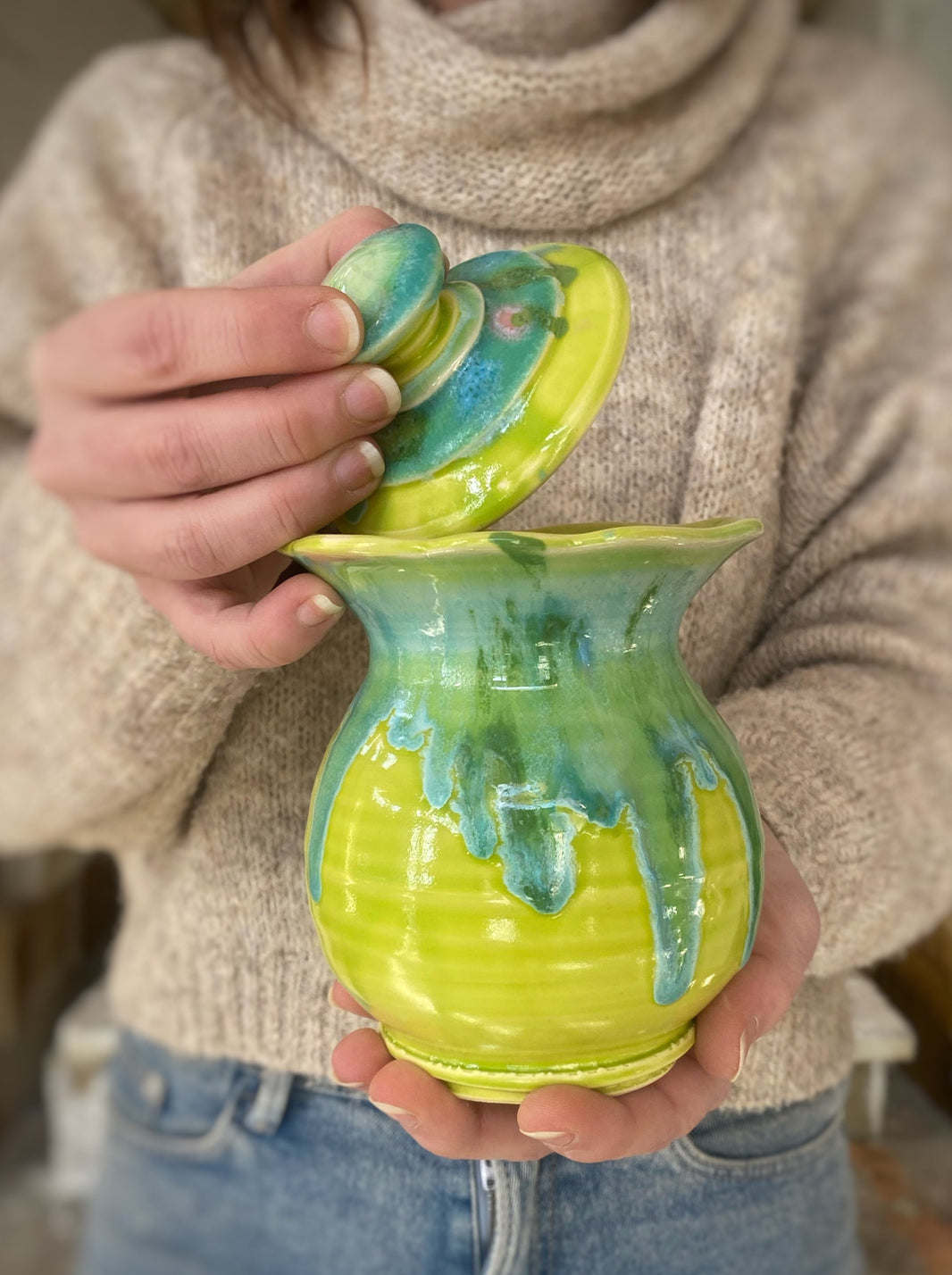 Scalloped Rim Jars – Lasser Ceramics